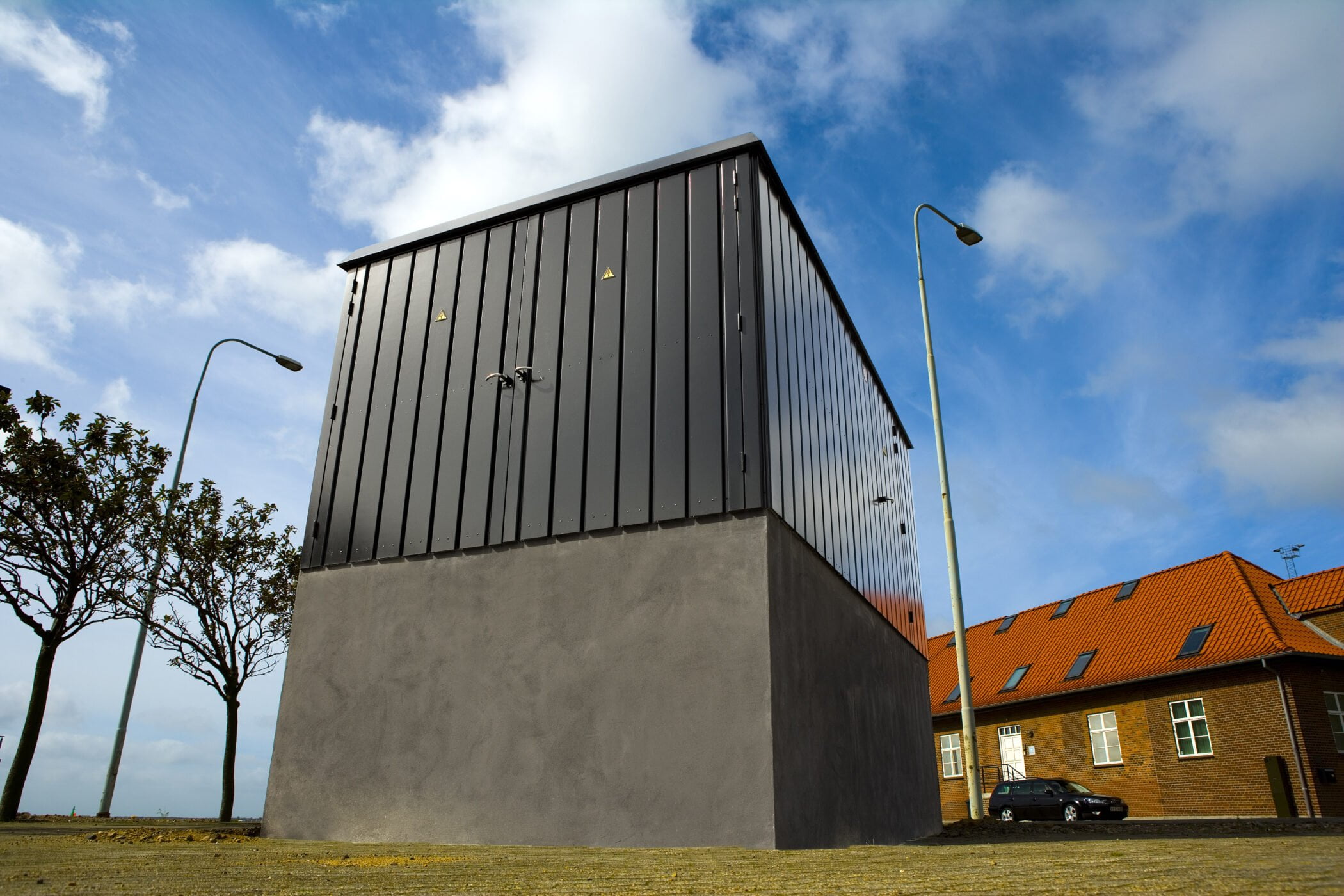 Flood-proof secondary substation for Esbjerg Harbour | Priess A/S