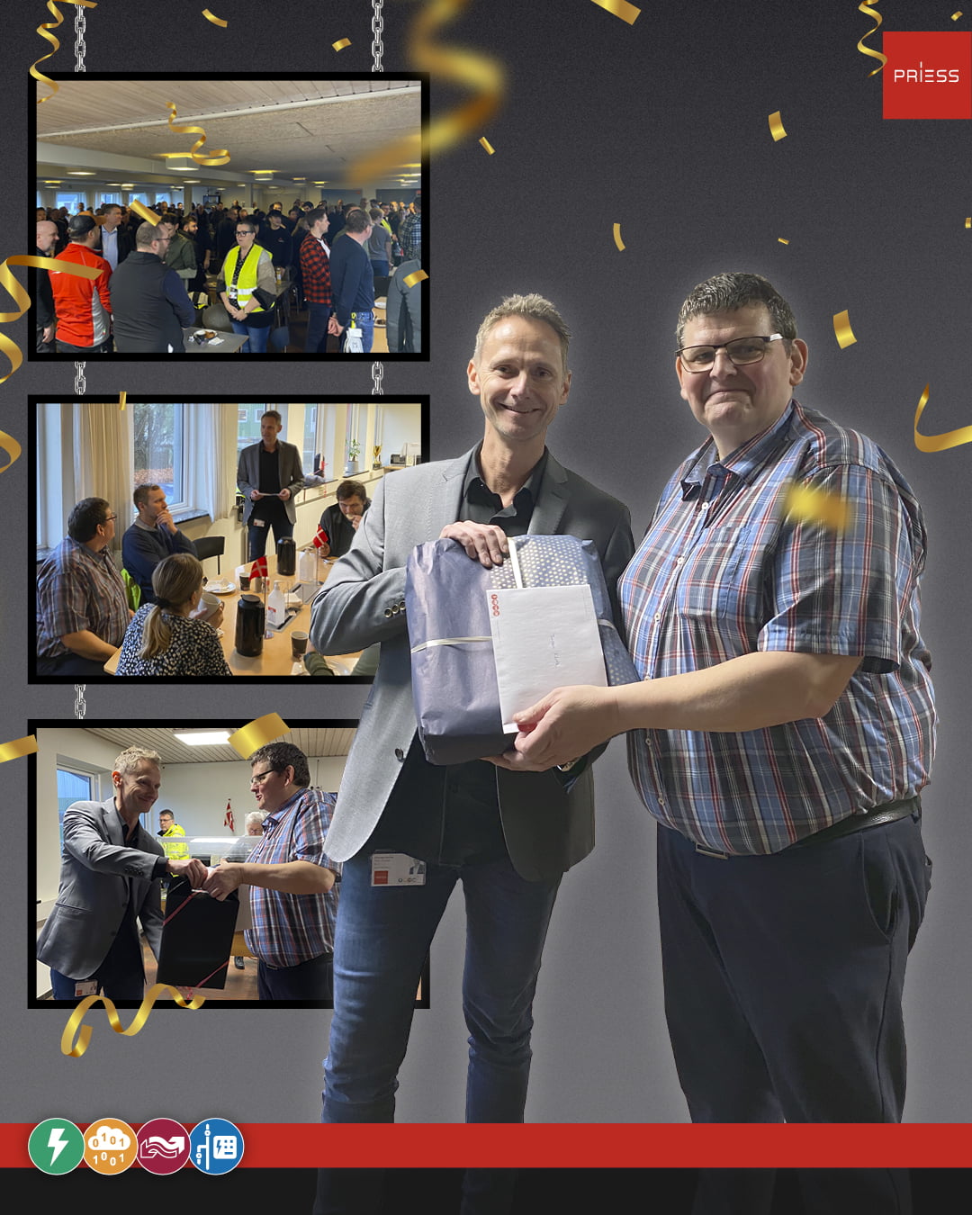 35-year anniversary at Priess A/S | Priess A/S